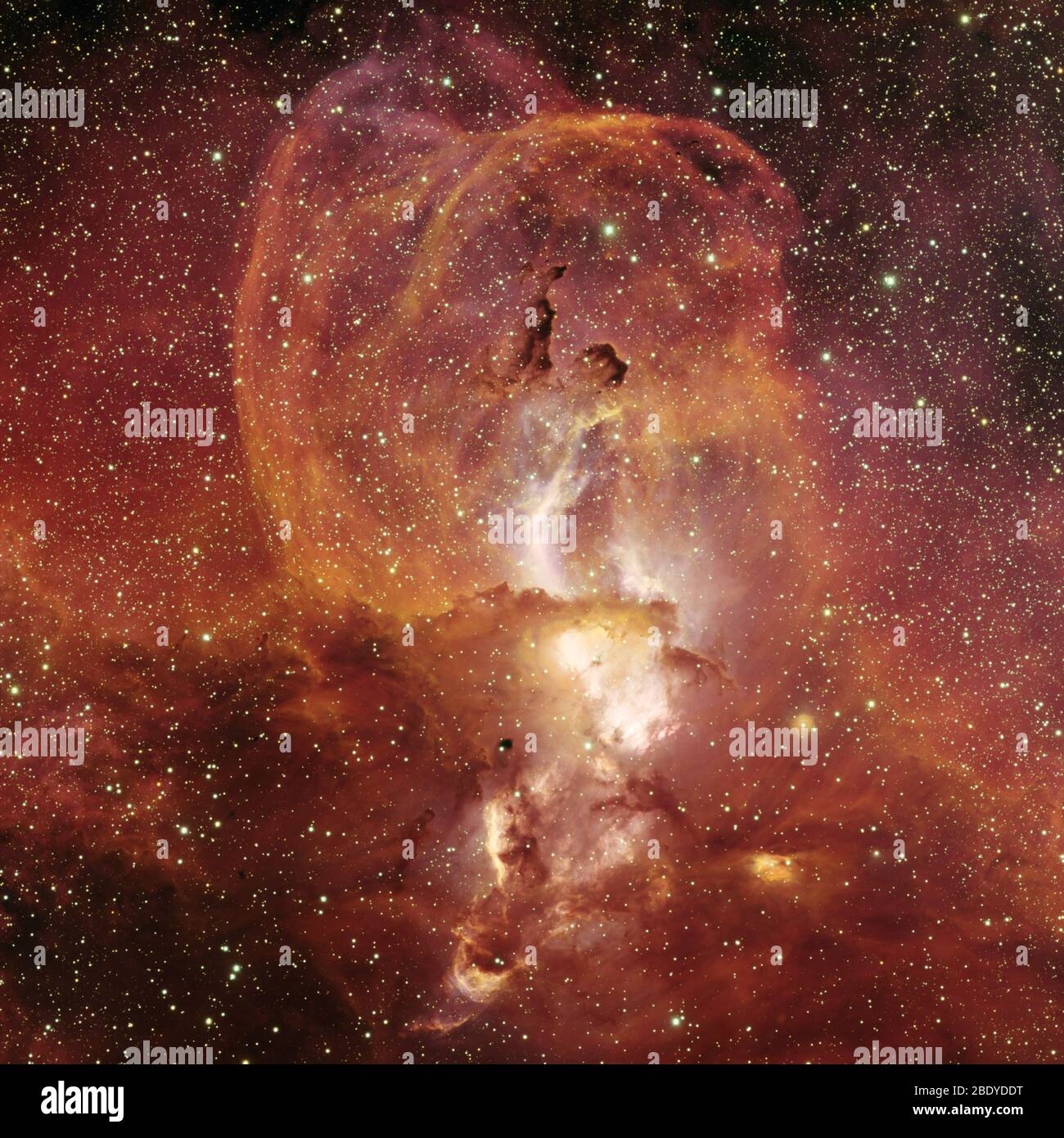 Statue of Liberty Nebula, NGC 3576 Stock Photo - Alamy