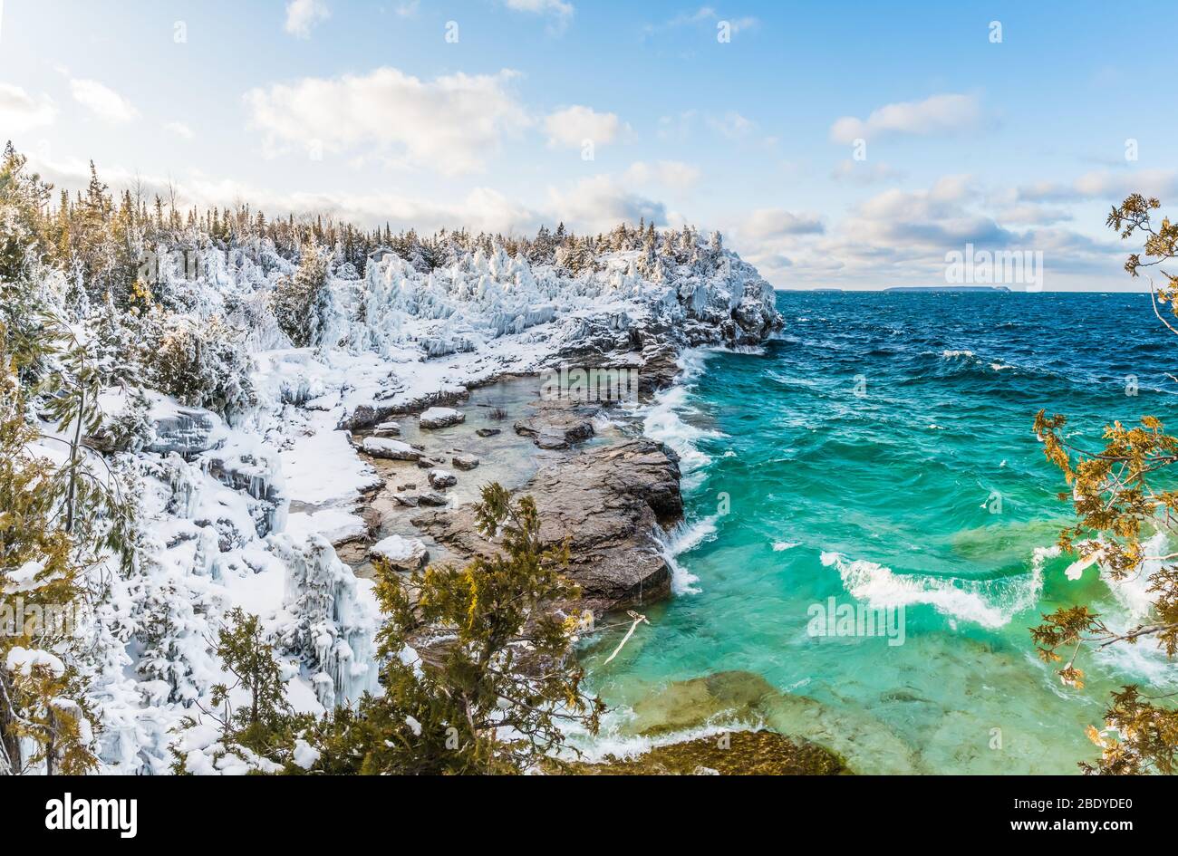 Bruce Peninsula National Park The Grotto & Indian Head Cove Fathon Five ...