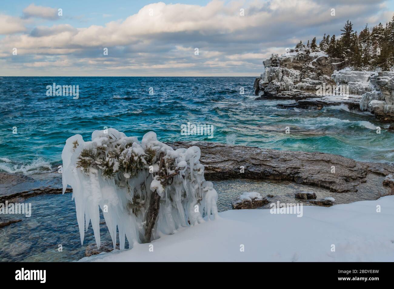 Bruce Peninsula National Park The Grotto & Indian Head Cove Fathon Five ...