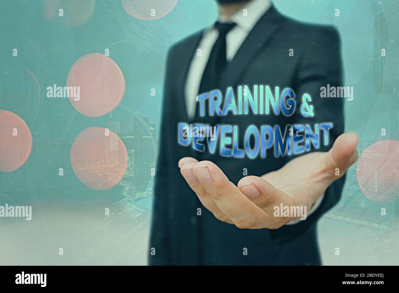 Conceptual hand writing showing Training And Development. Concept ...