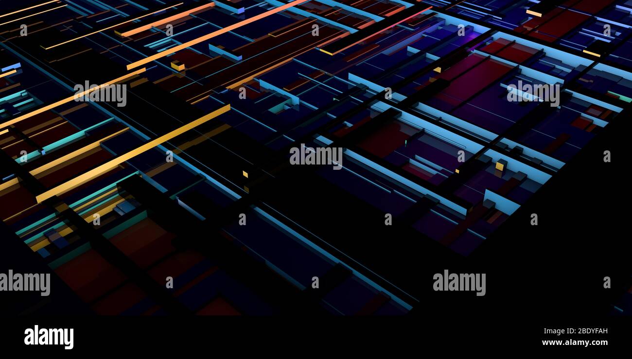 Science Technology Futuristic Connectivity in Electronics Abstract ...