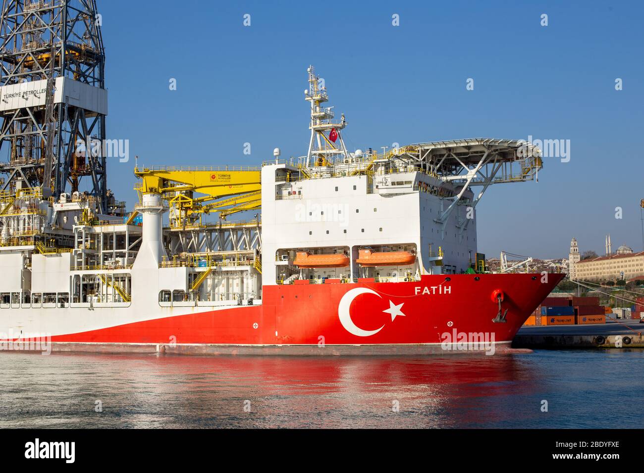 Turkey's first domestic drilling ship “Fatih” will participate in the ...