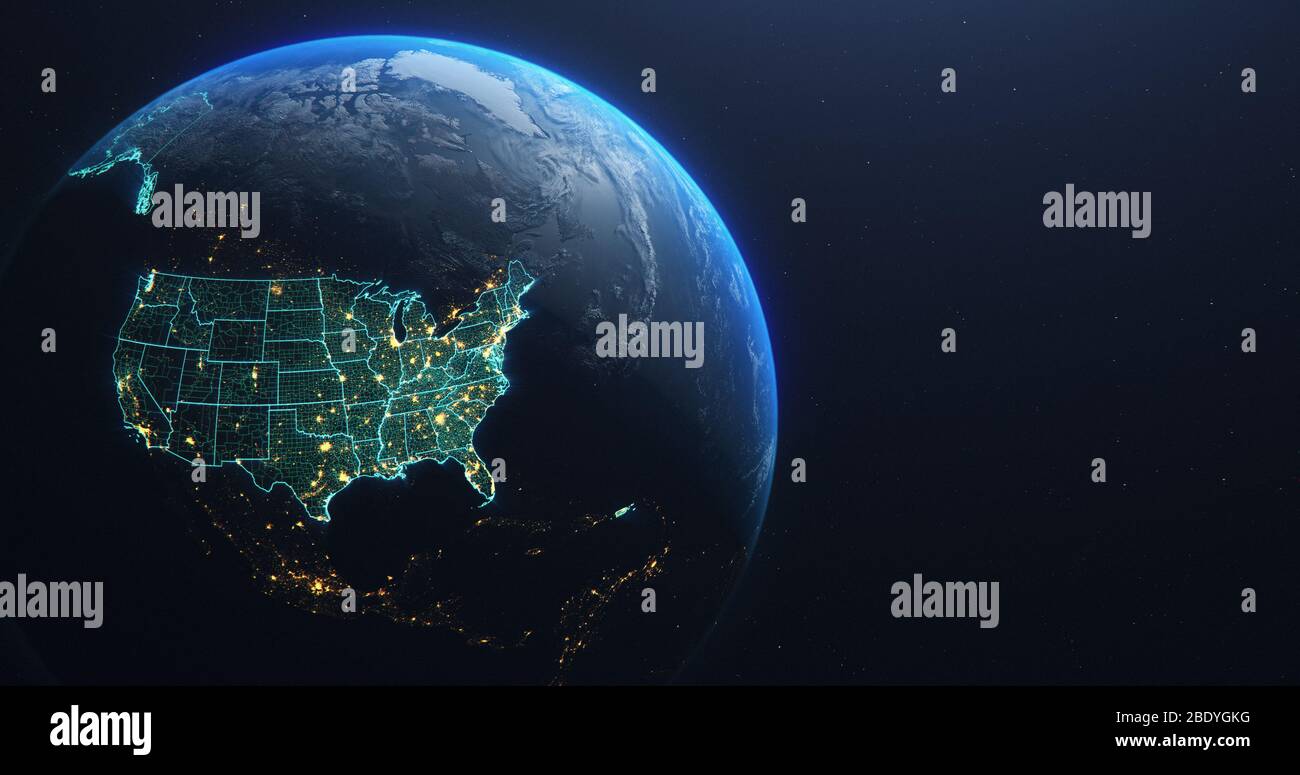 Usa Counties Map High Resolution Stock Photography and Images - Alamy