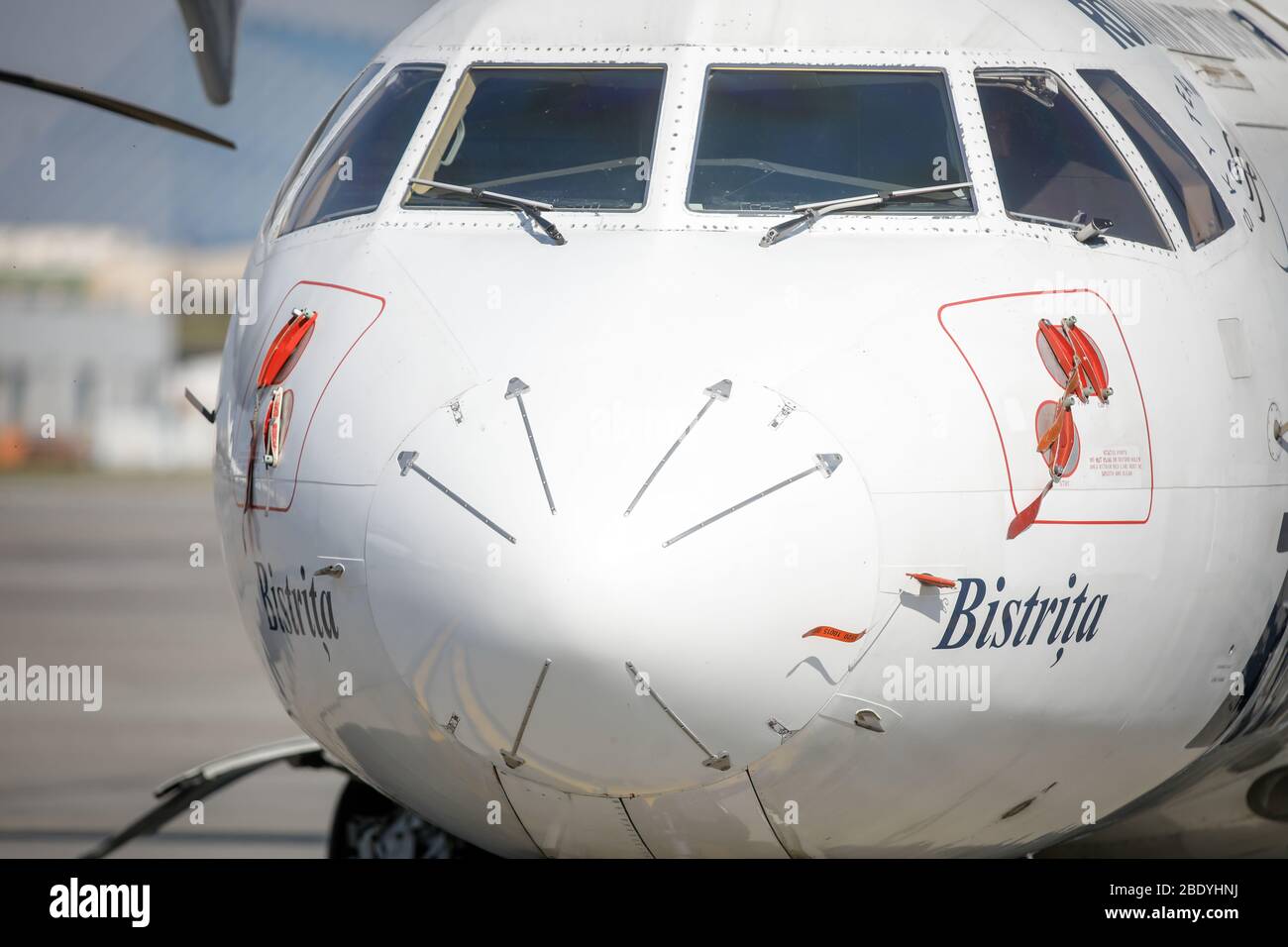 Tarom romanian air transport hi-res stock photography and images - Alamy