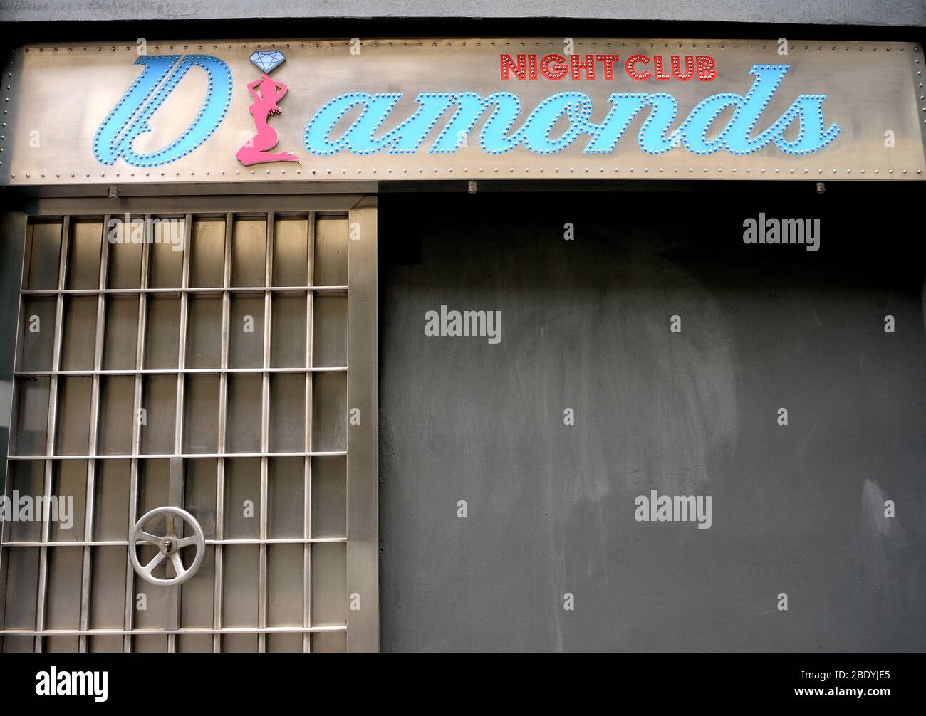 Barcelona, NIGHT CLUB DIAMONDS Stock Photo - Alamy