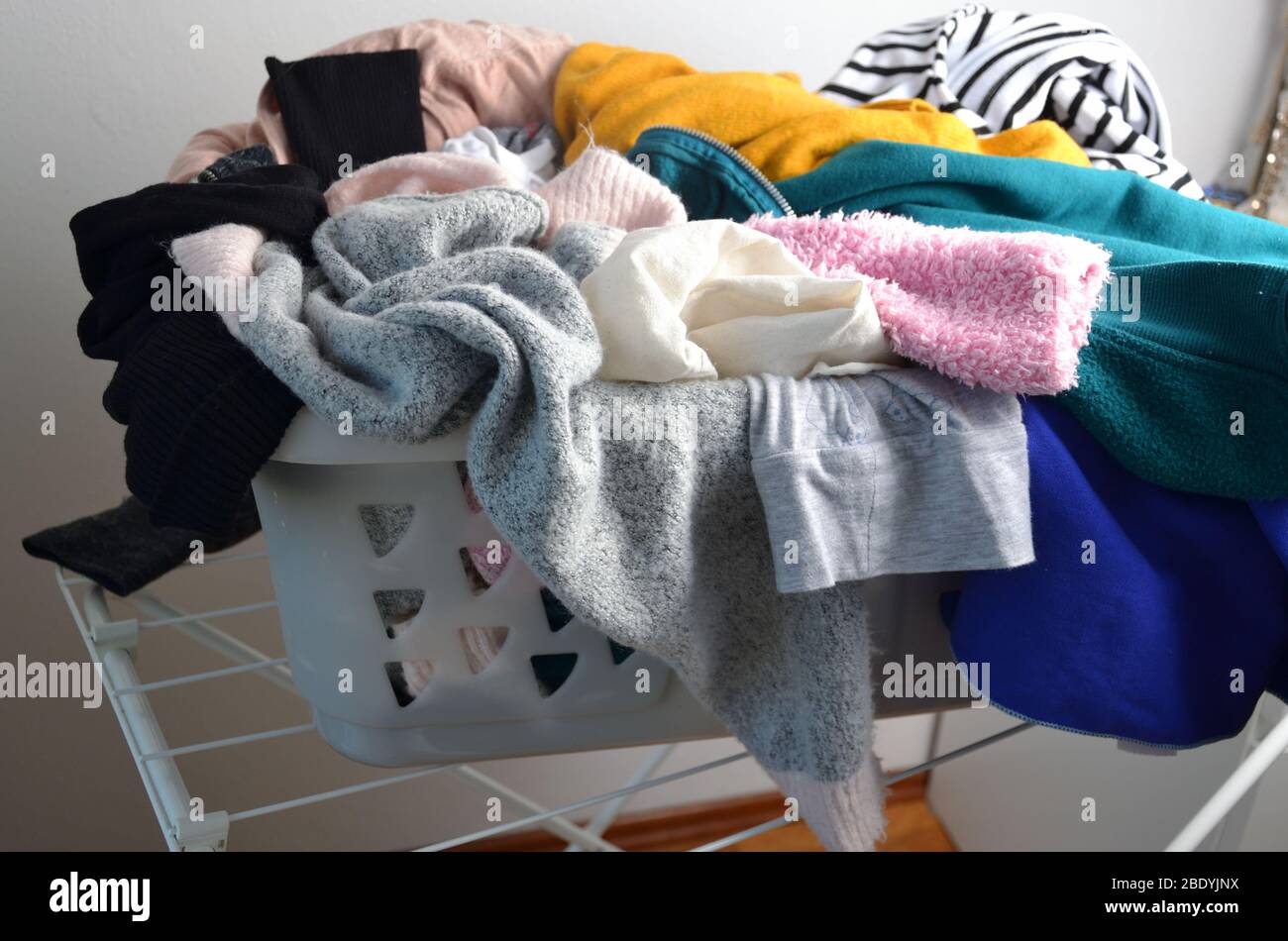 Messy clothes floor hi-res stock photography and images - Alamy