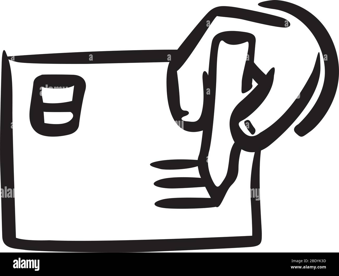 Address stamp Stock Vector Images - Alamy