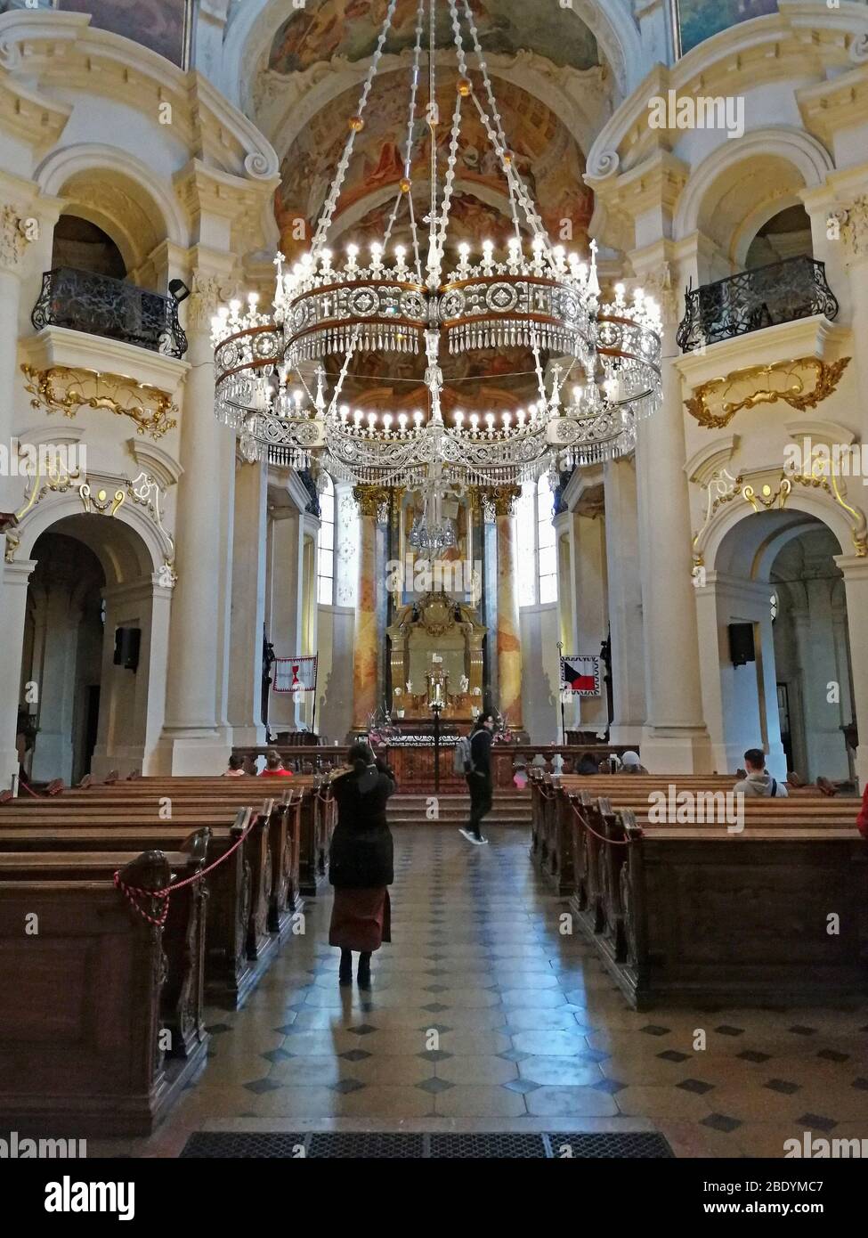 Church tyn interior prague hi-res stock photography and images - Alamy