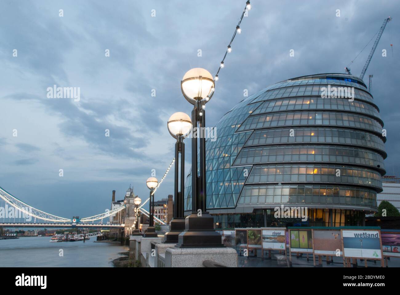 River Thames Modern Architecture Glass Helmet Round Sphere GLA City ...