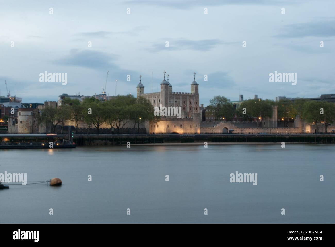 River Thames Lights Illuminated Tower of London St Katharine's ...