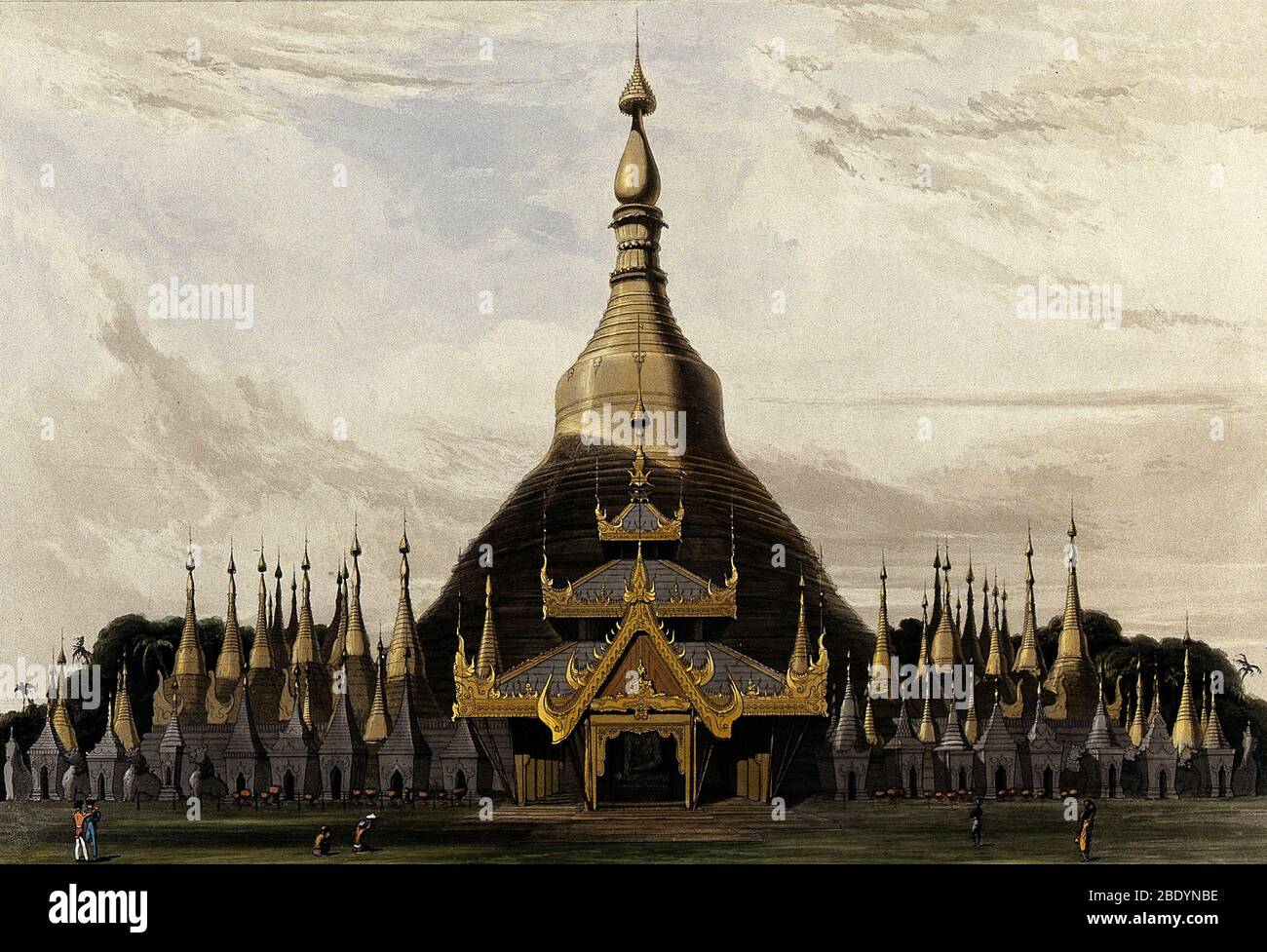 Dagon Pagoda, Yangon, Myanmar Stock Photo - Alamy