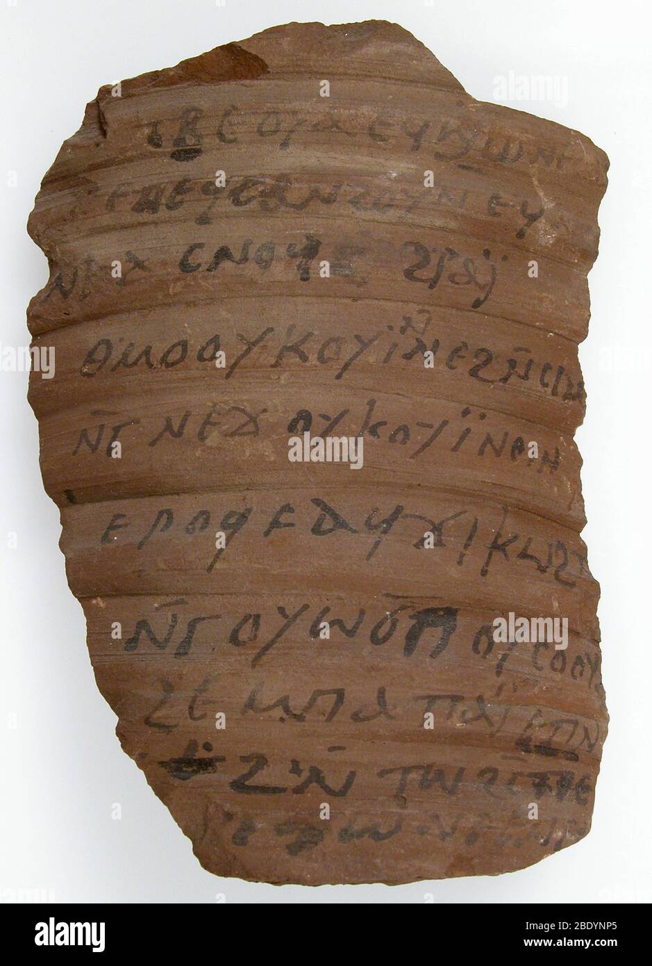 Ostrakon with Medical Recipes, c. 600 Stock Photo - Alamy