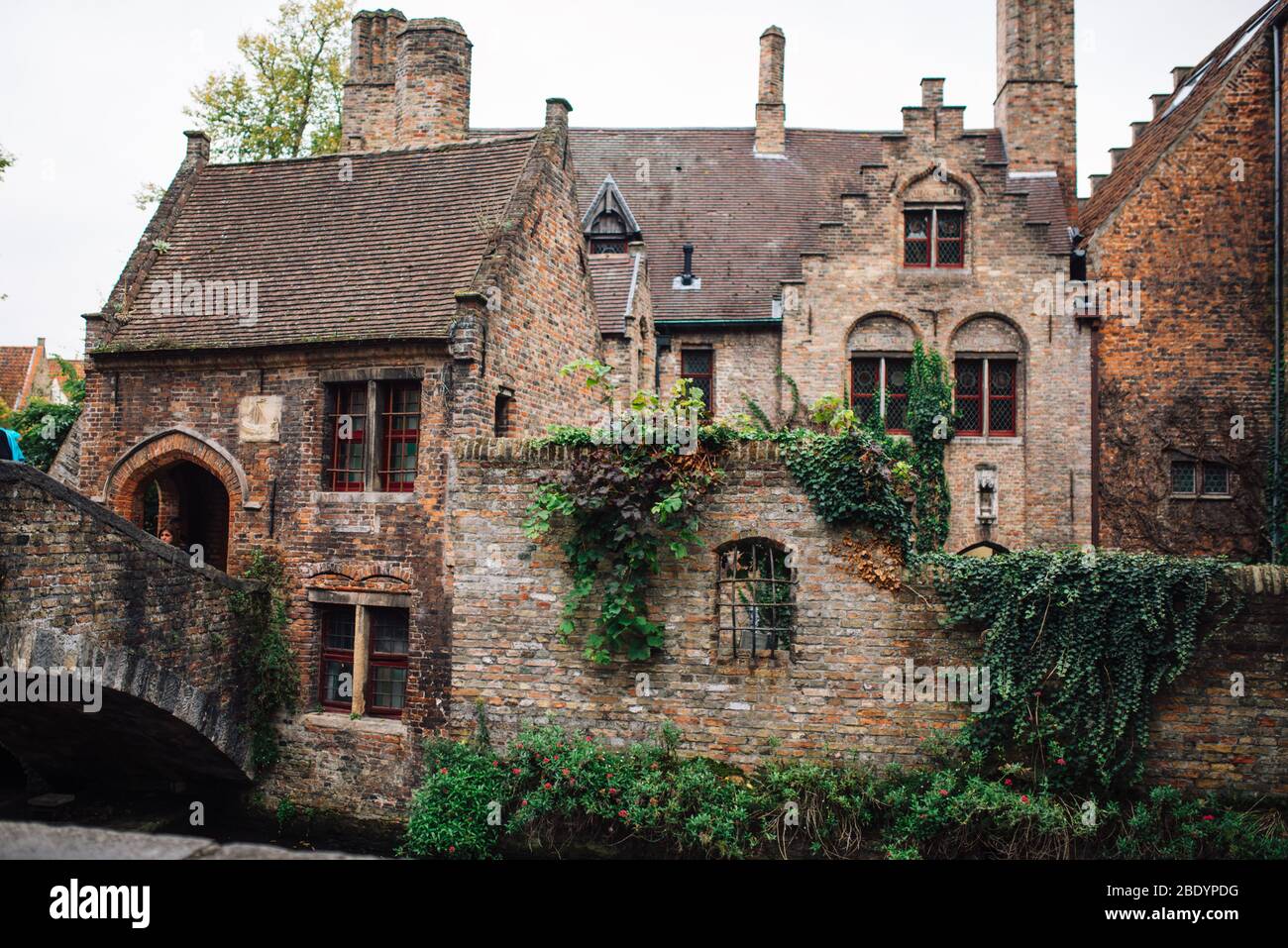 fabulous medieval houses standing right on the canal next to the ...