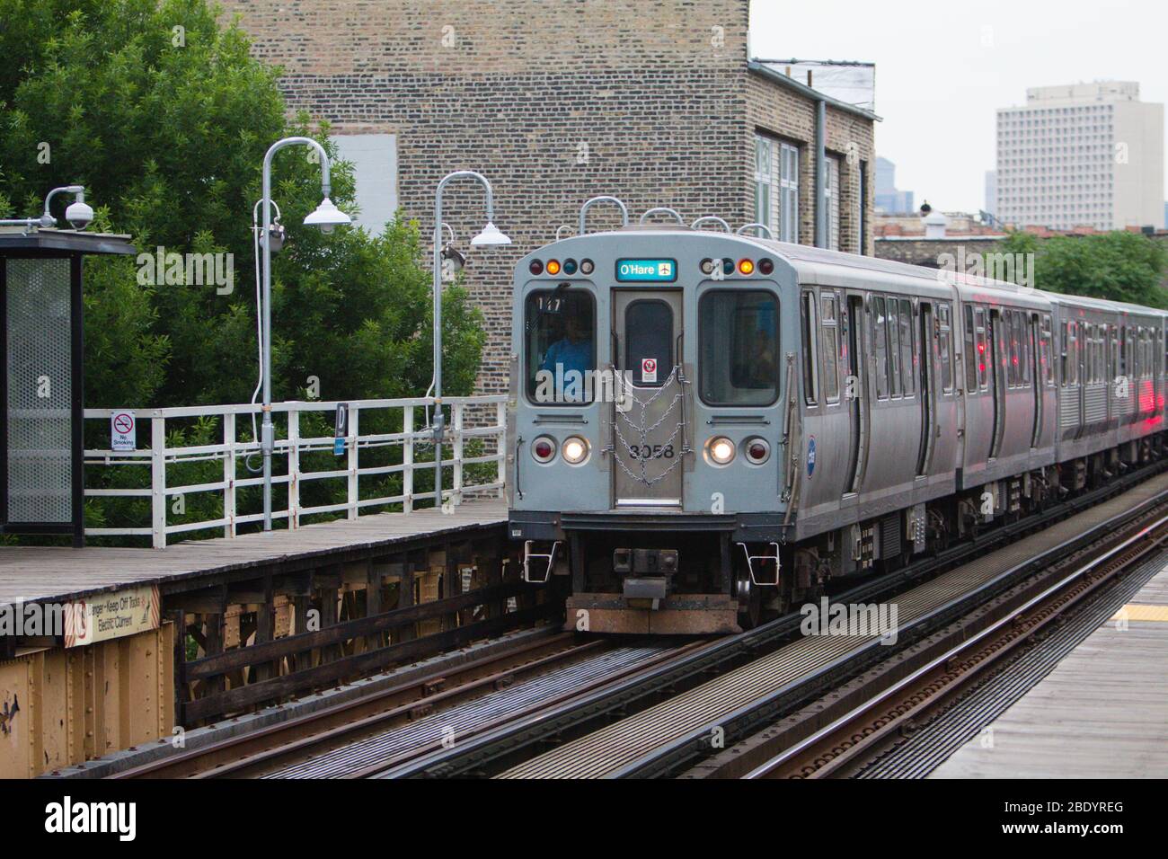Chicago train station hi-res stock photography and images - Alamy
