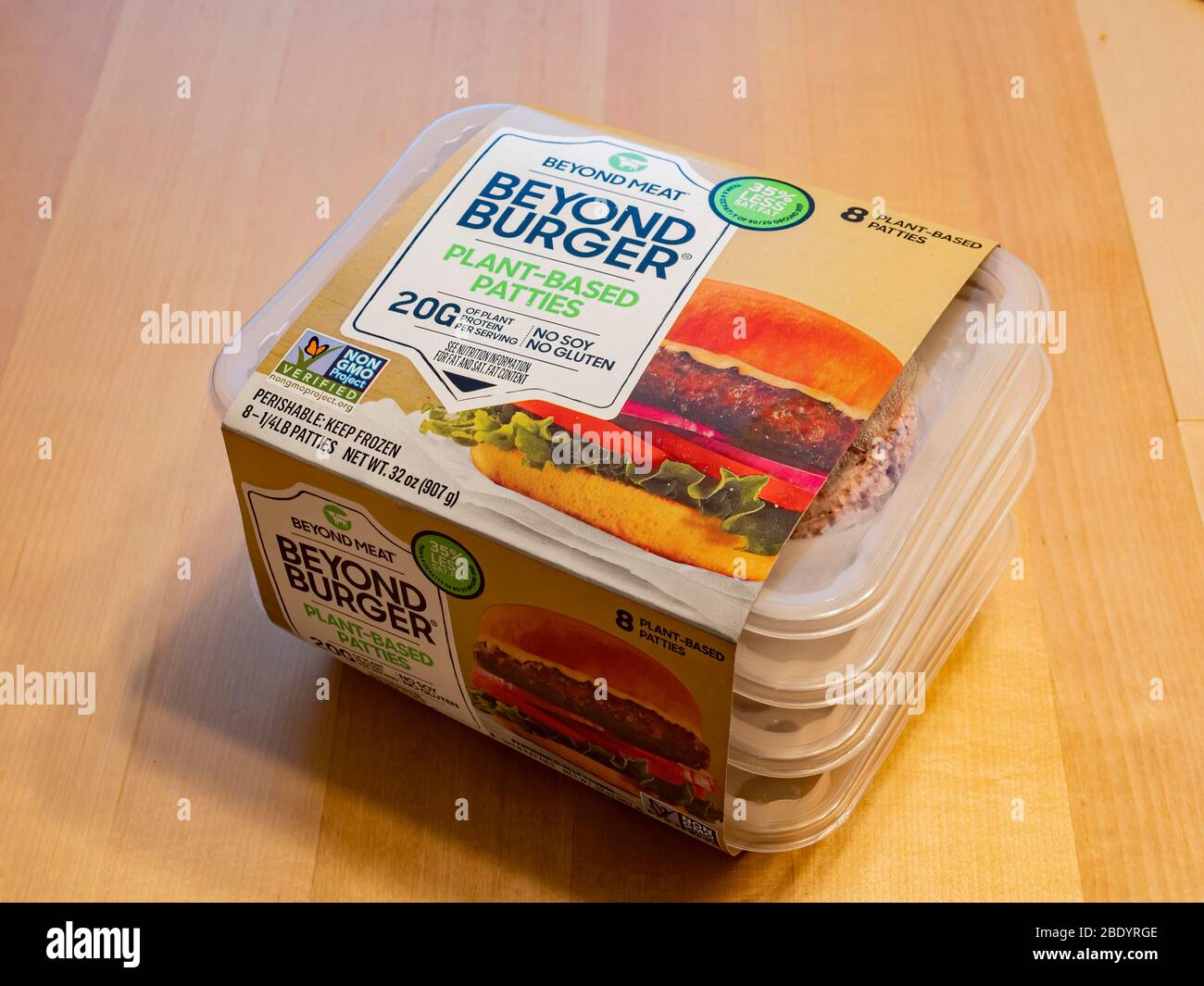 Beyond meat burger package hi-res stock photography and images - Alamy