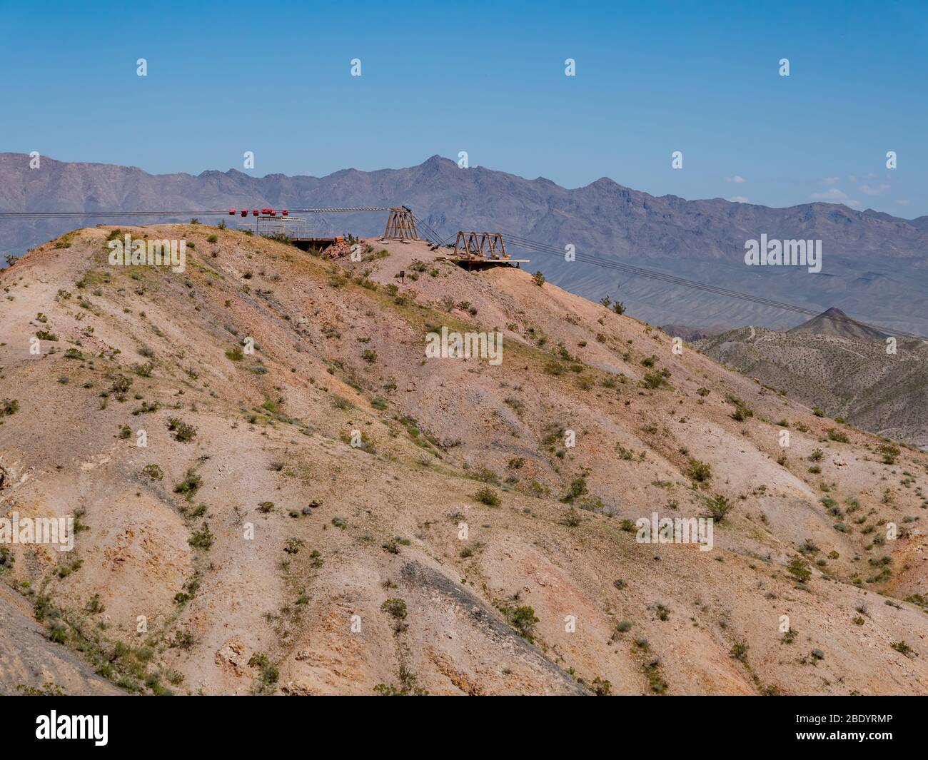 Sunny view of the Flightlinez Bootleg Canyon at Boulder City, Nevada ...
