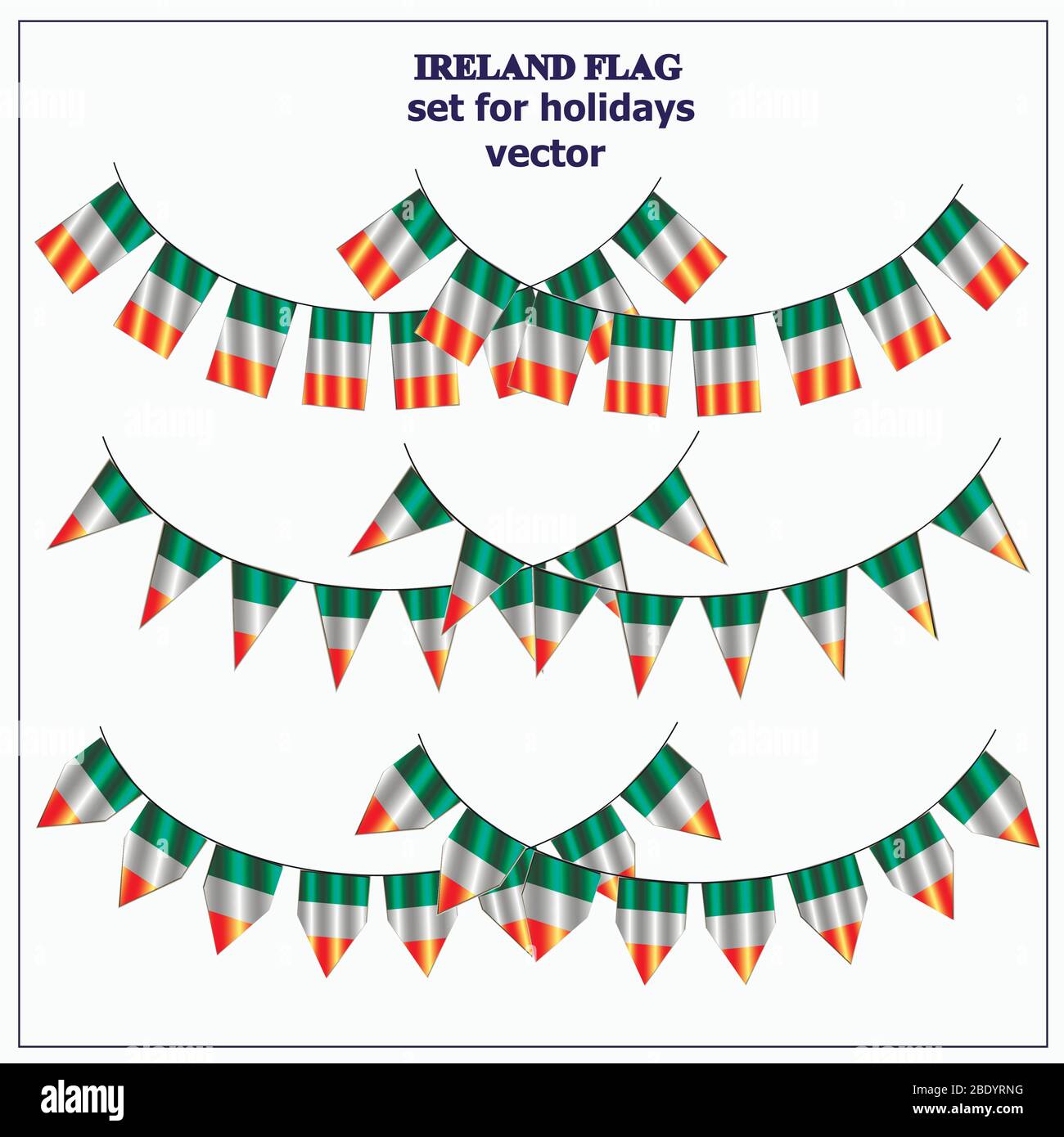 Limerick irish flags Stock Vector Images - Alamy