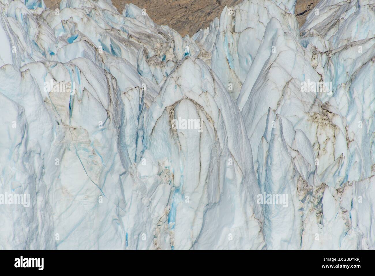 Greenland landscape with beautiful coloured rocks and iceberg Stock ...