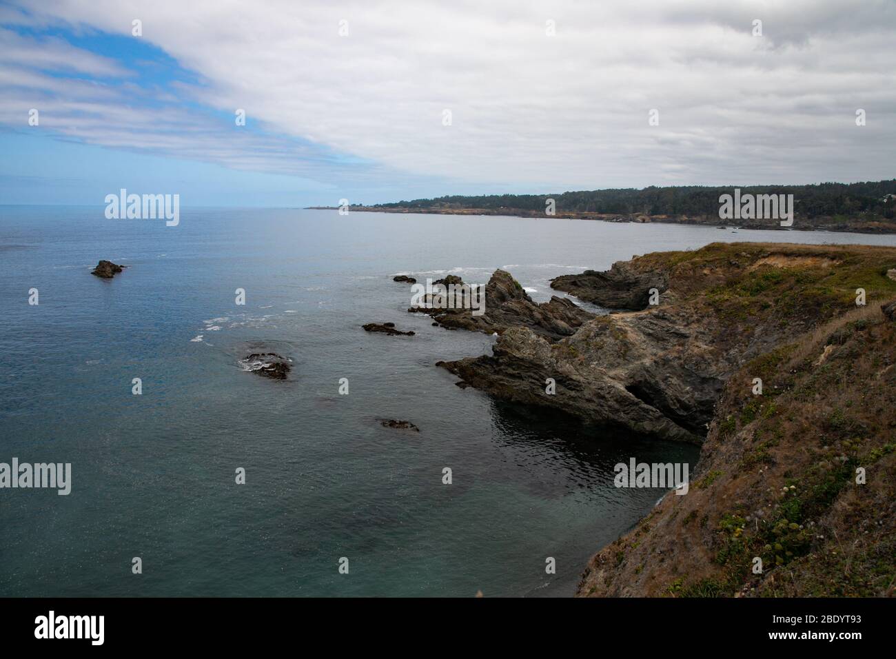 hiking the coast of California's Mendocino rugged coastline where ...