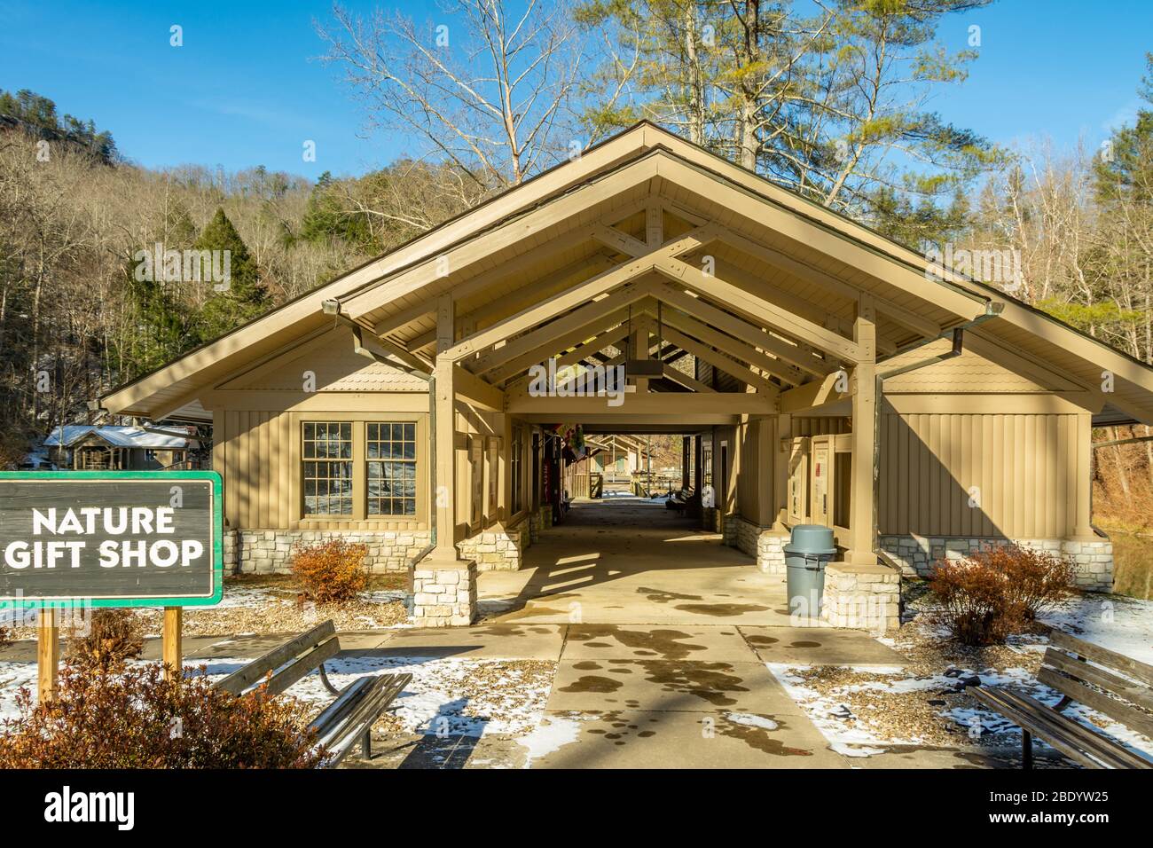 Natural Bridge State Resort Park in Kentucky Stock Photo - Alamy
