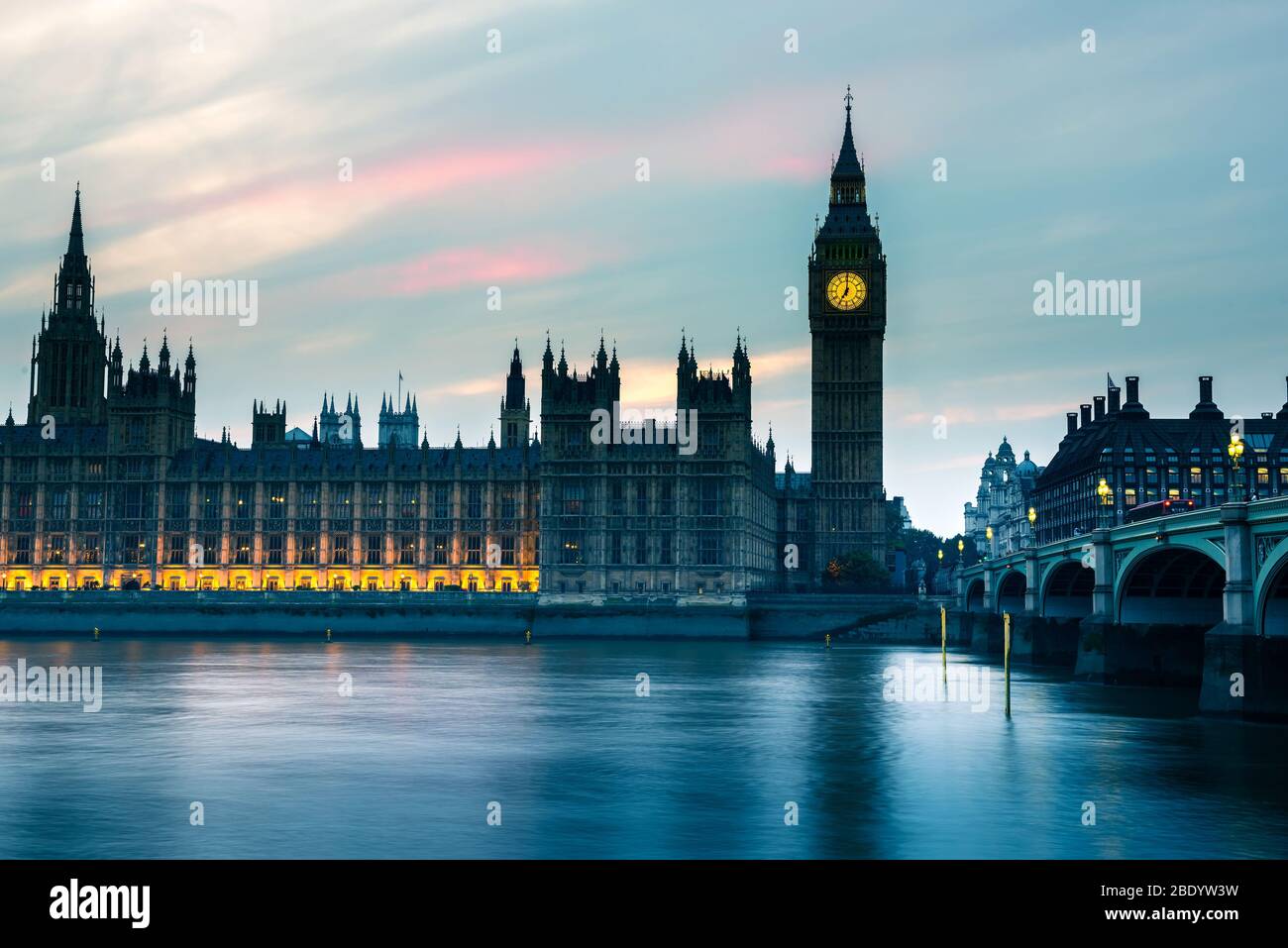 City Of London Skyline Night High Resolution Stock Photography and ...