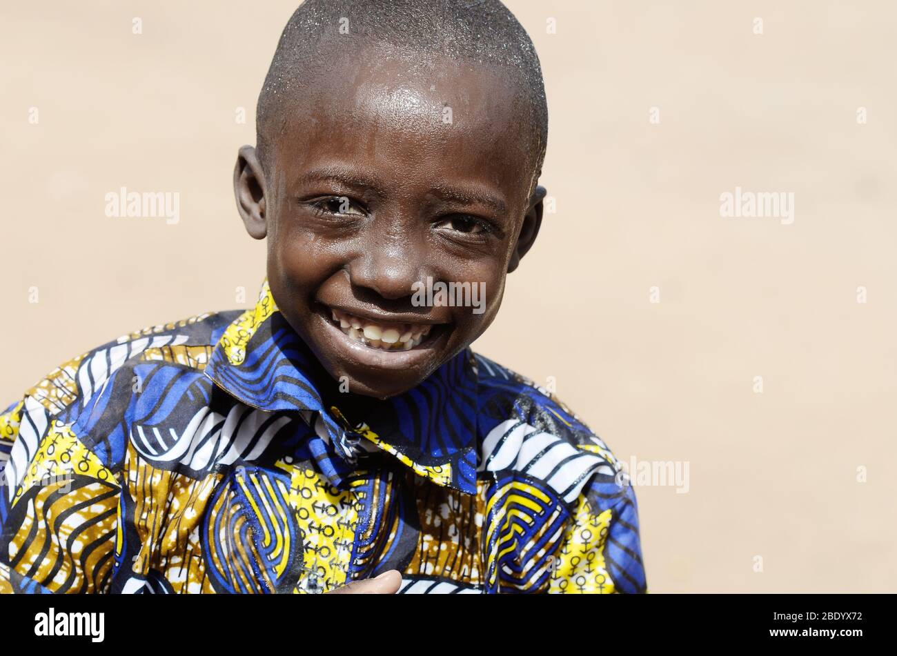 Happy Black Kid Africa