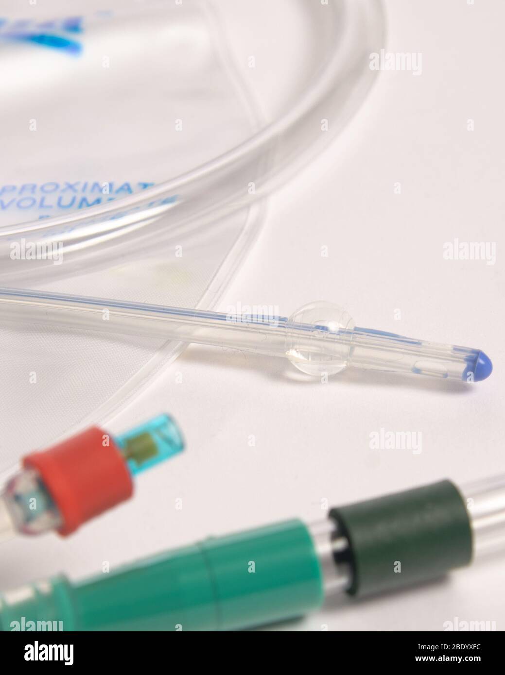Foley Catheter with Inflated Balloon Stock Photo - Alamy