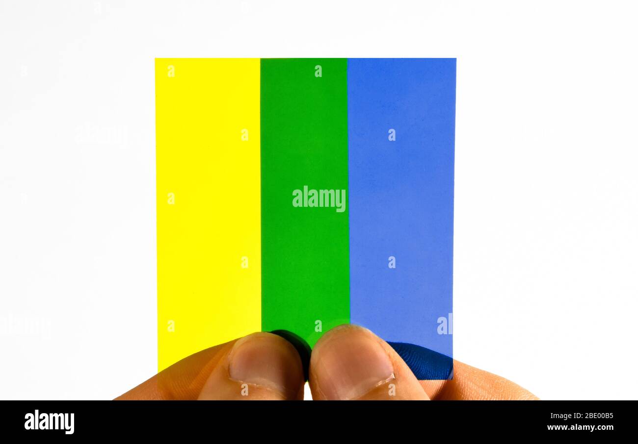 Color Filters and Subtractive Process Stock Photo - Alamy