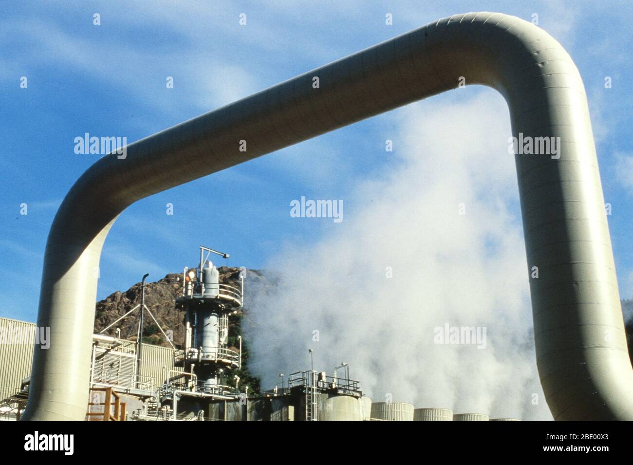 Geothermal Power Plant Stock Photo - Alamy