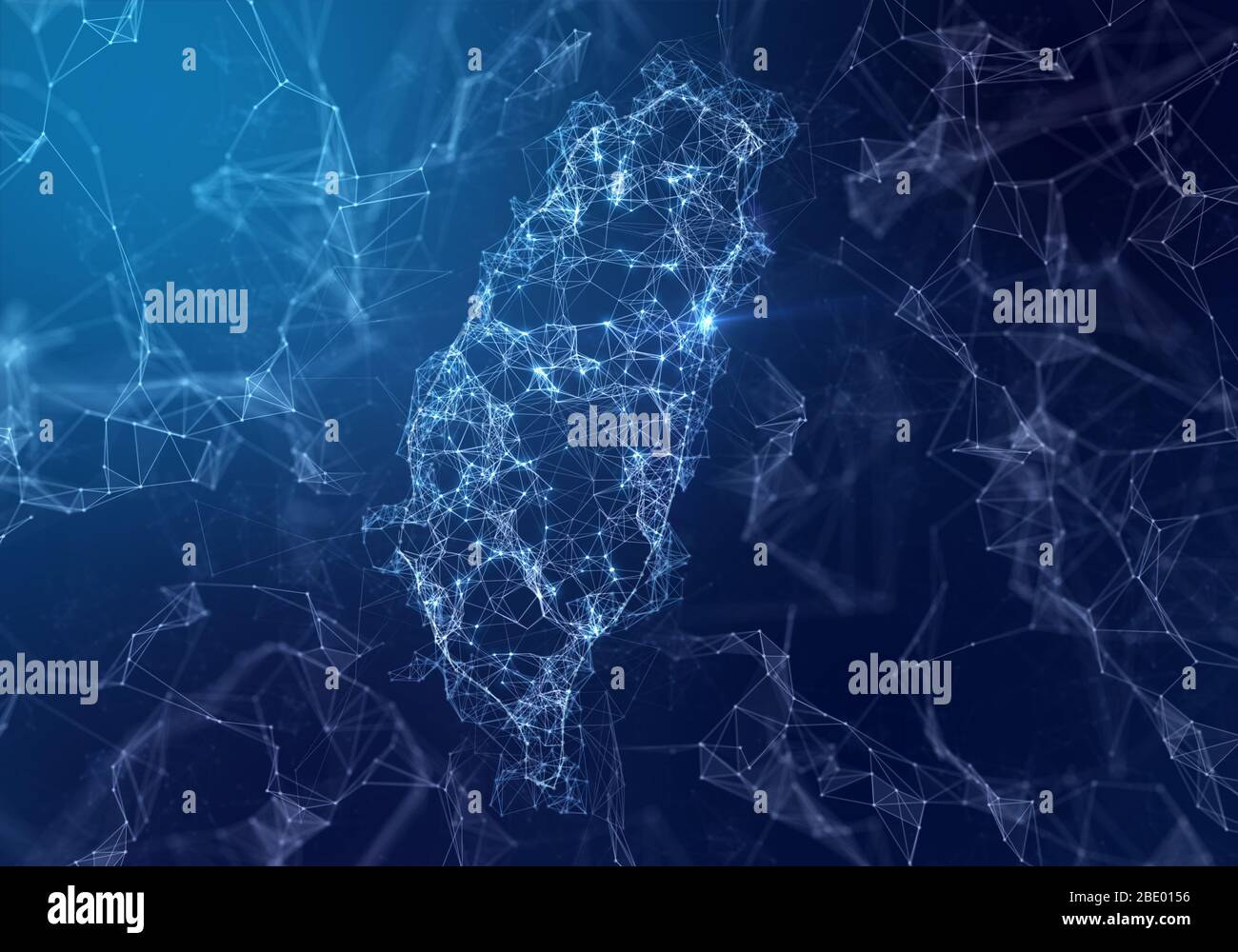 Taiwan communication network map hi-res stock photography and images ...