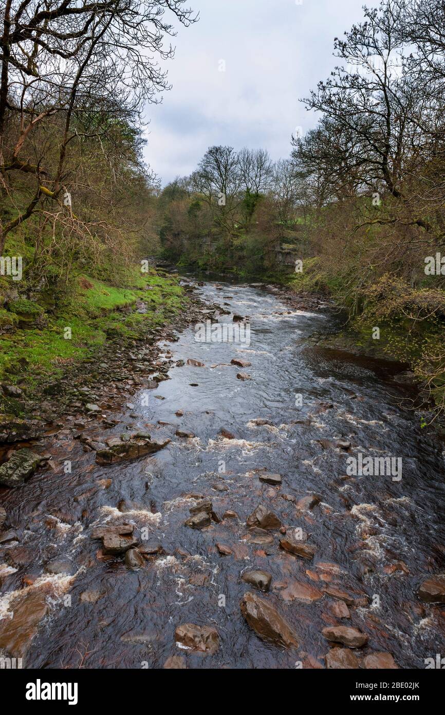 The River Swale at East Gill below Keld, Swaledale, North Yorkshire ...
