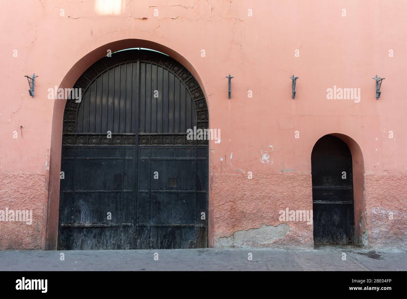 Small door big door hi-res stock photography and images - Alamy