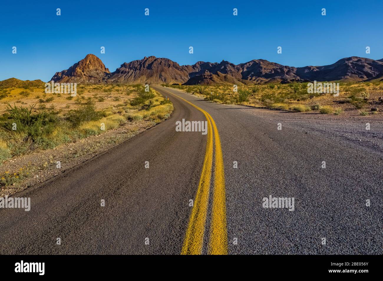 Historic route 66 back country byway hi-res stock photography and ...
