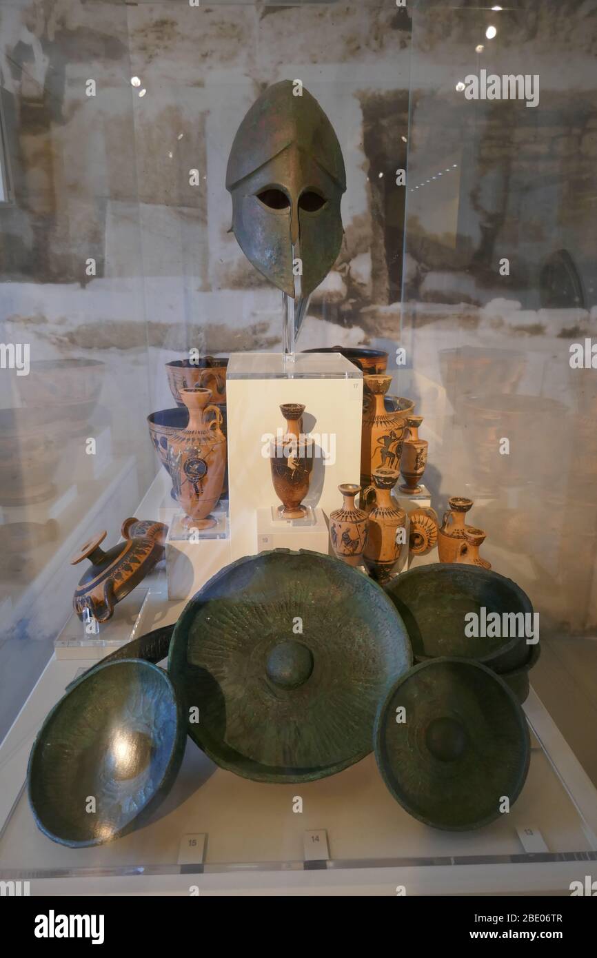 Archaeological Museum of Nauplion (Nafplio Stock Photo - Alamy