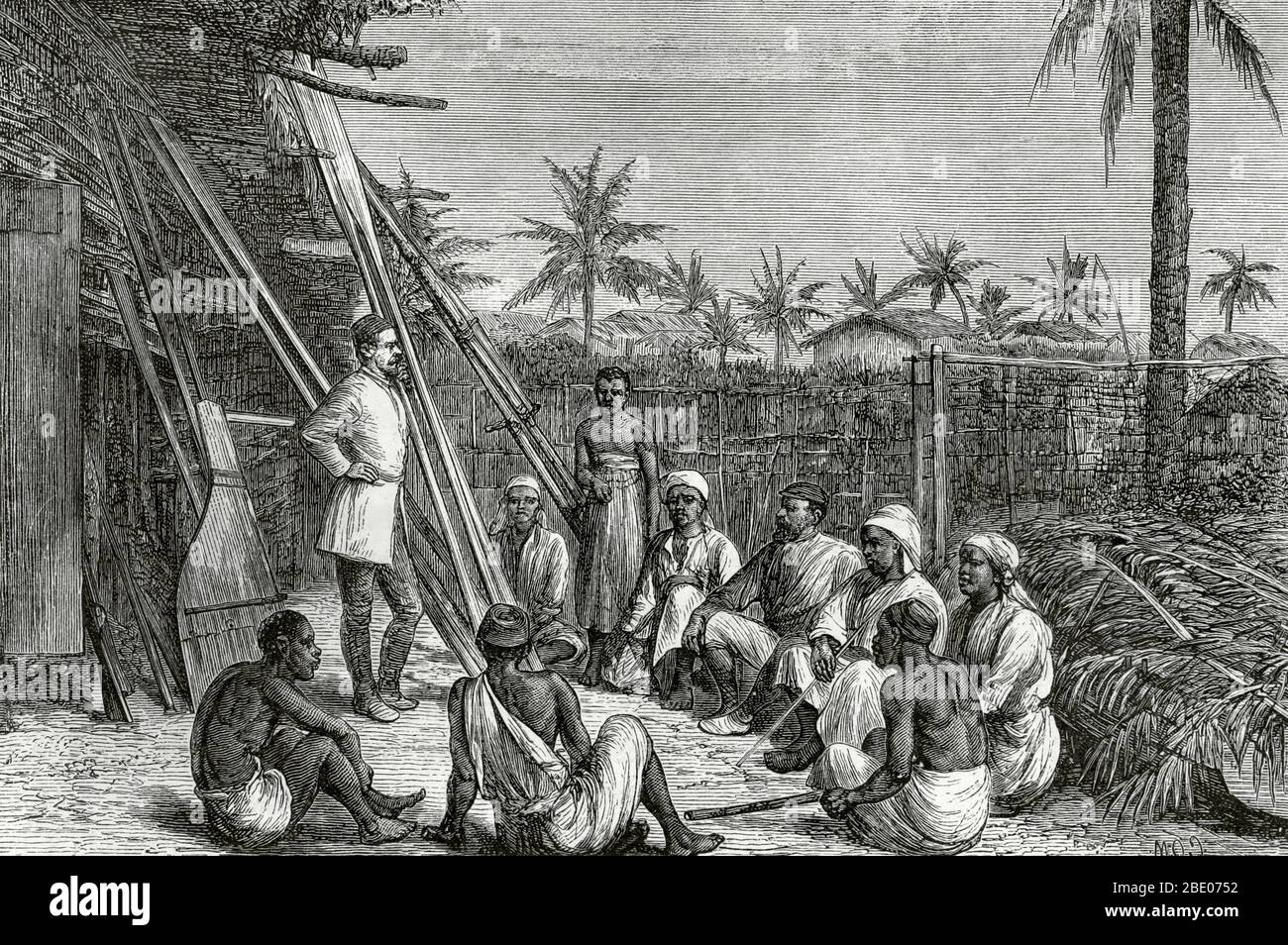 Tembe hut hi-res stock photography and images - Alamy