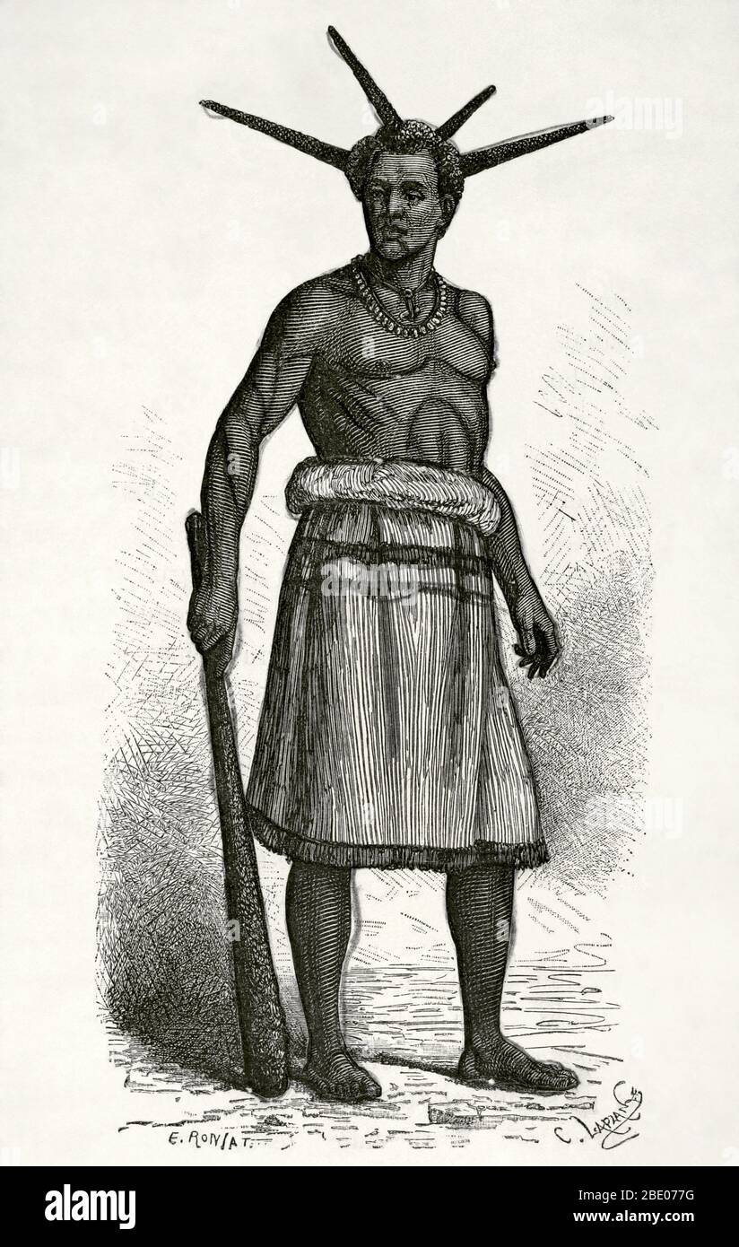 Rua indigenous who visits Ujiji territory Stock Photo - Alamy