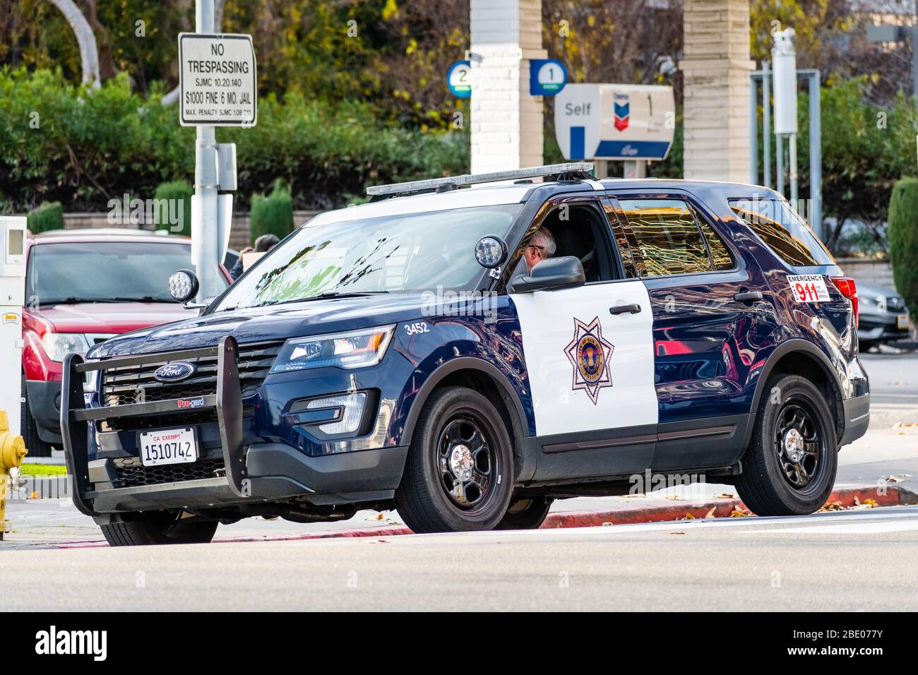 Jan 4, 2020 San Jose / CA / USA - San Jose Police Deaprtment vehicle ... Jan 4, 2020 San Jose / CA / USA - San Jose Police Deaprtment vehicle ...