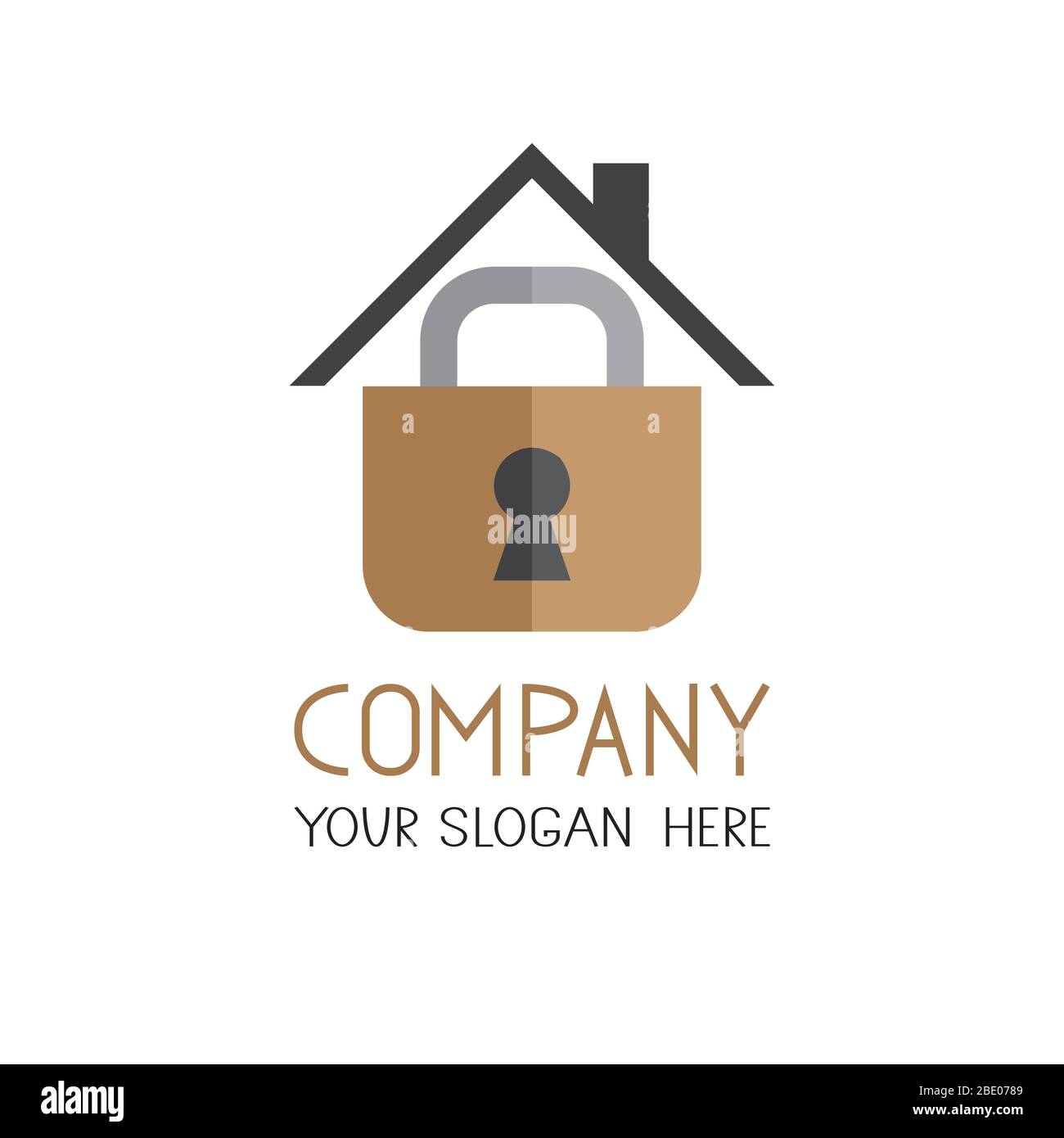 Padlock icon vector. Lock flat design logo sign Stock Vector Image ...