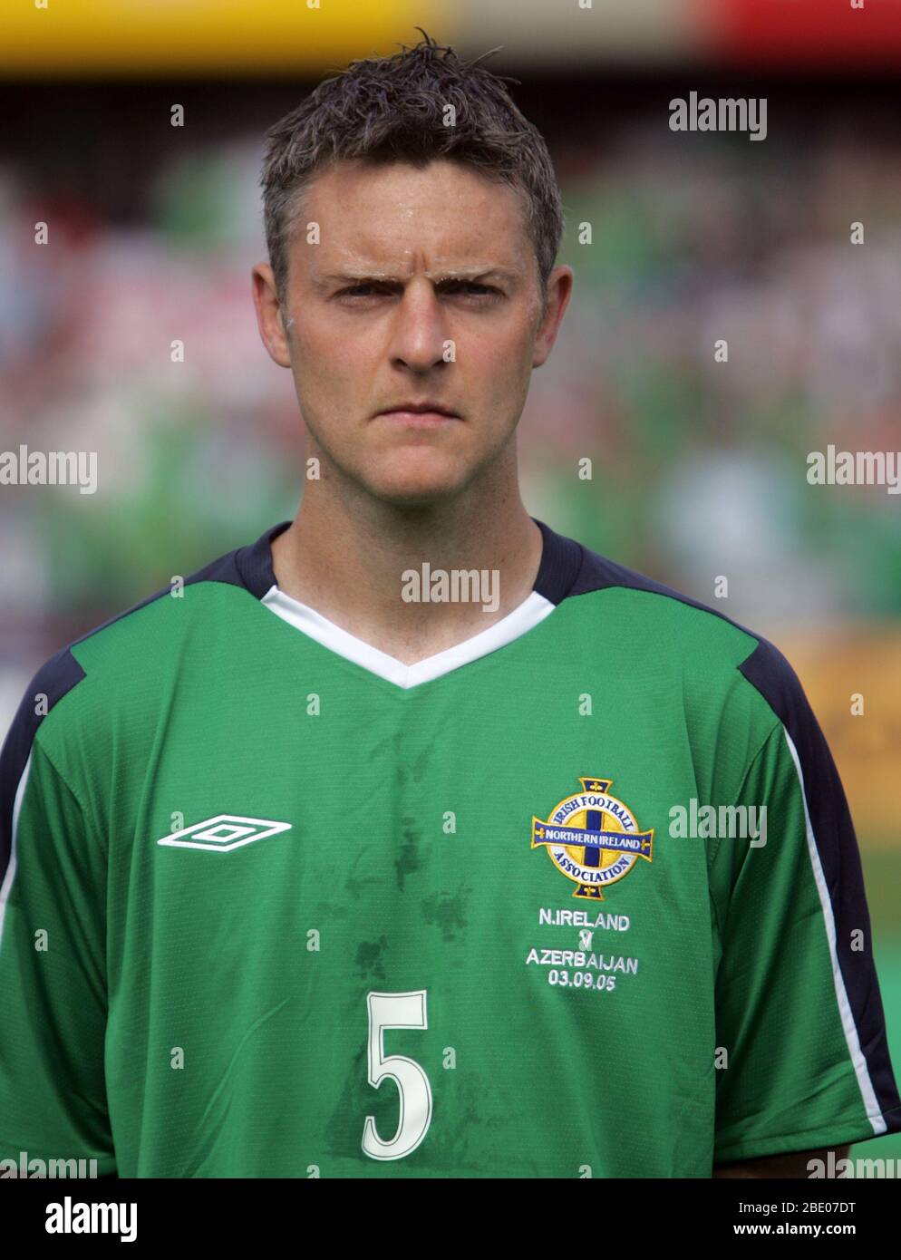 The Northern Ireland Football player Stephen Craigan (Motherwell ...