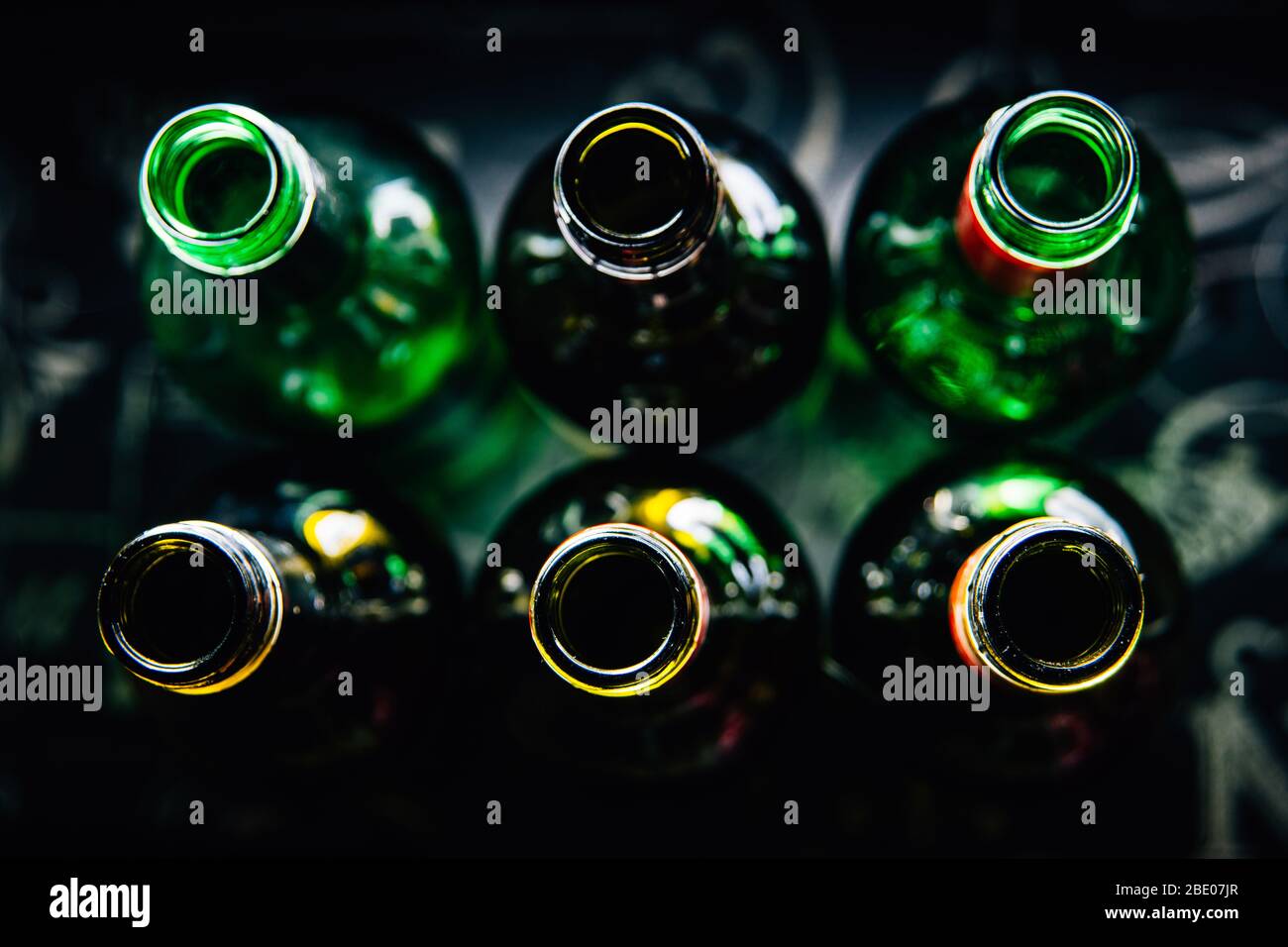 Empty alcohol bottles hi-res stock photography and images - Alamy