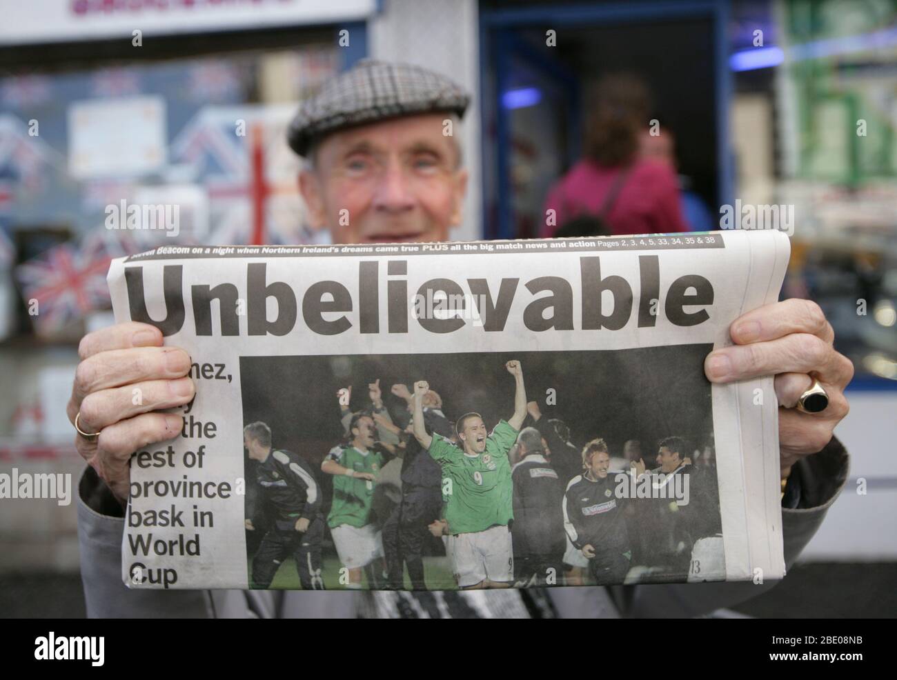 England belfast 2005 hi-res stock photography and images - Alamy