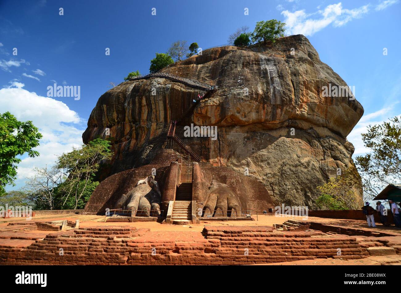 Sigiriya lion rock fortress, Sri Lanka Stock Photo - Alamy