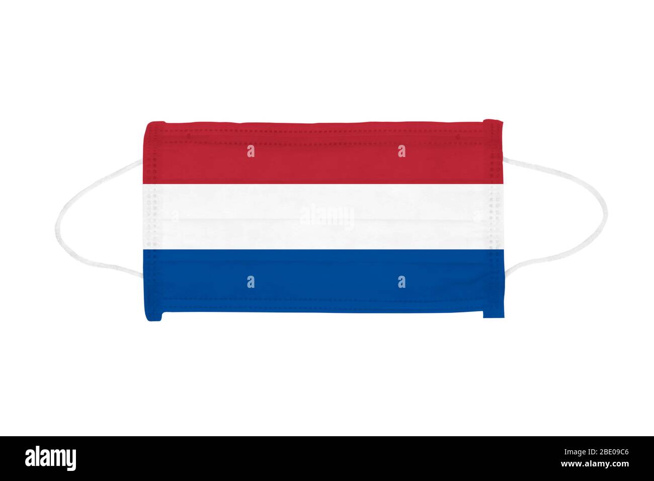 PP non-woven disposable medical face mask isolated on white background ...