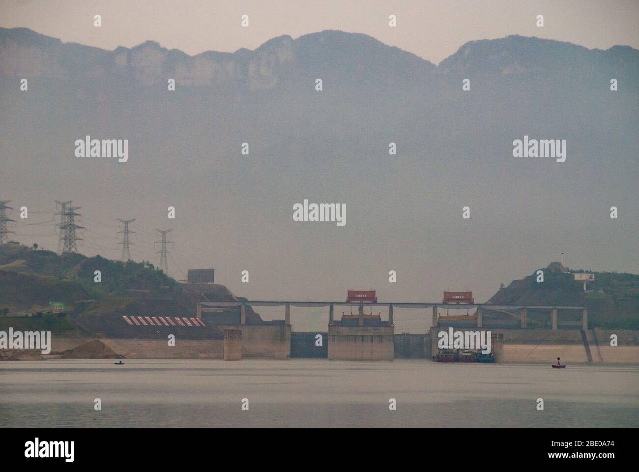 Three Gorges Dam Ship Lock High Resolution Stock Photography and Images ...