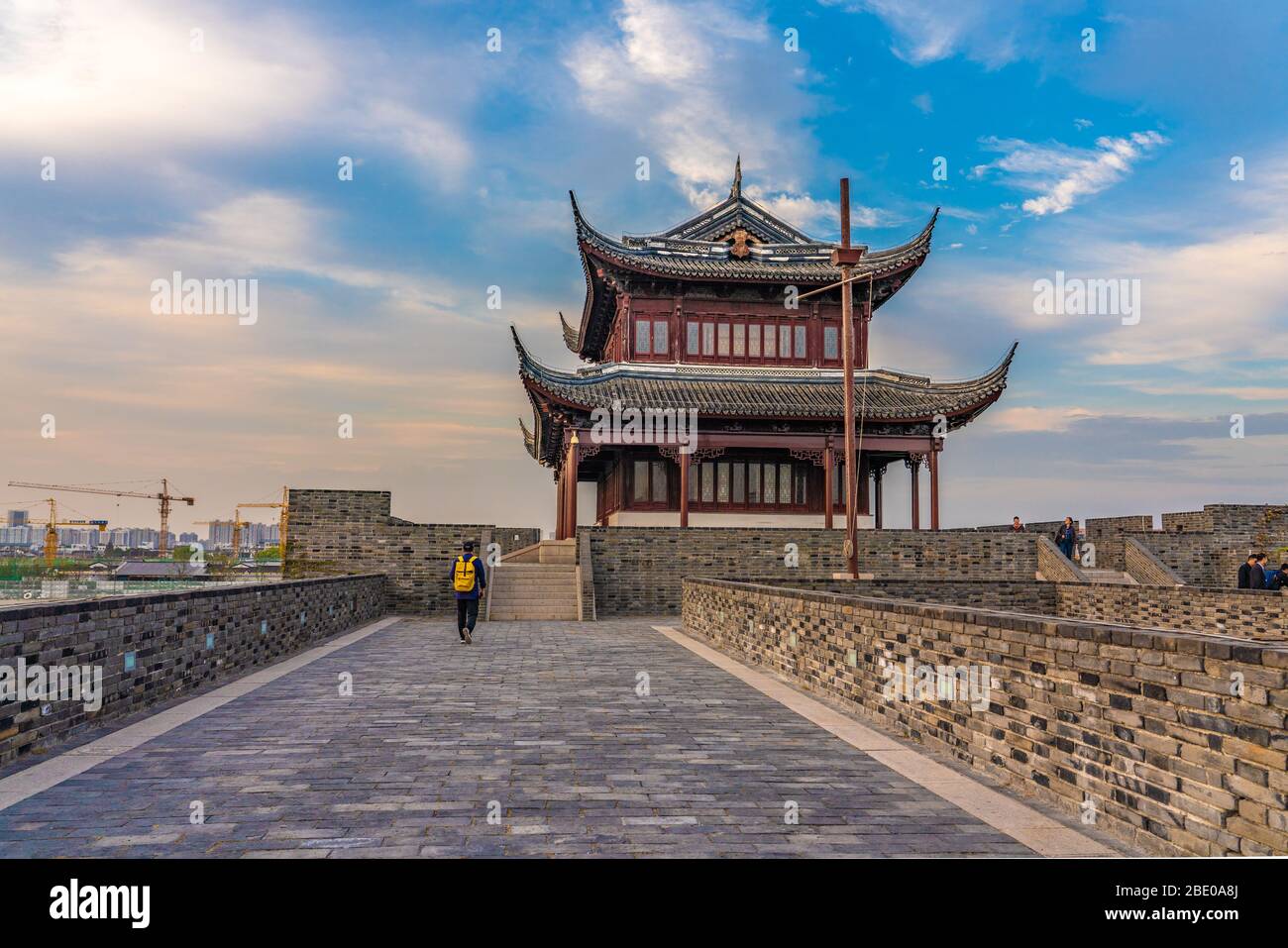 SUZHOU, CHINA- NOVEMBER 06: Traditional Chinese architecture on the ...