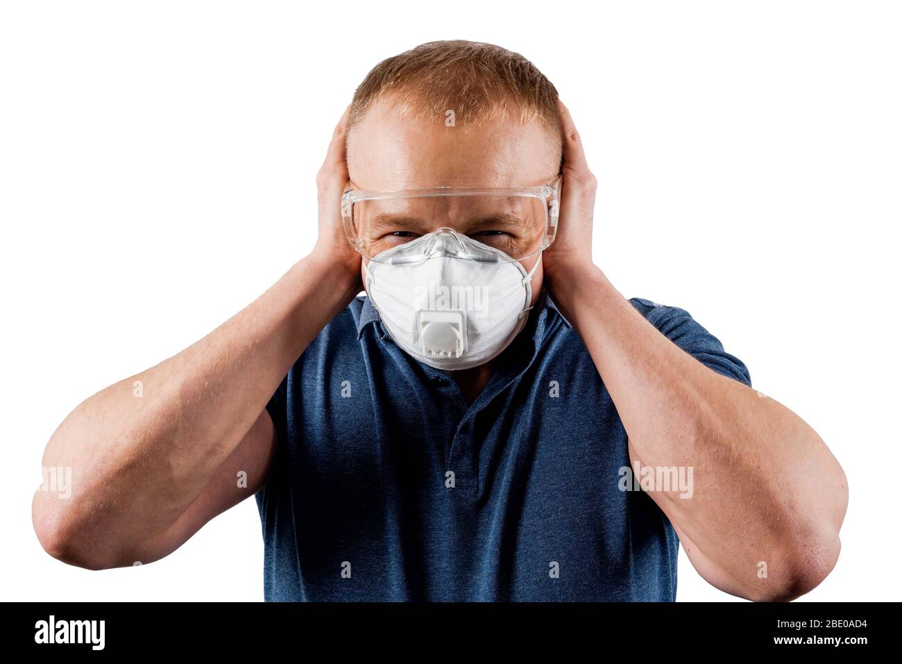 Quarantine anxiety mask hi-res stock photography and images - Alamy
