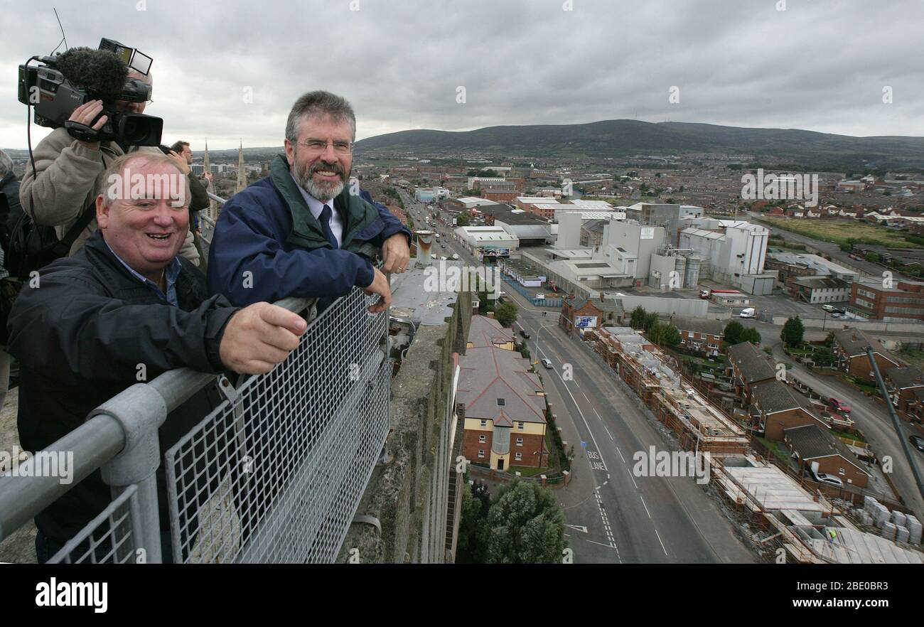Belfast divis tower the troubles hi-res stock photography and images ...