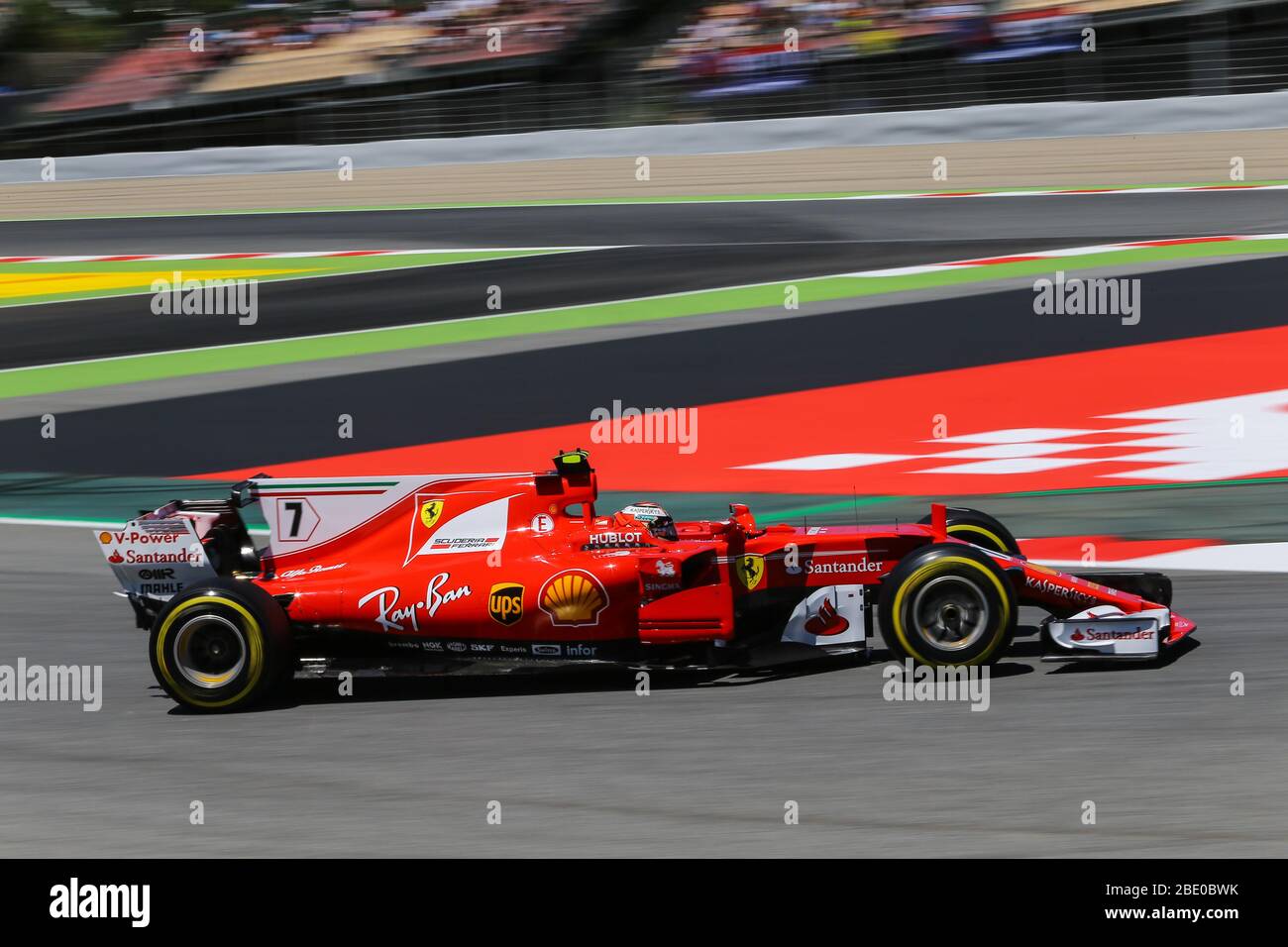 Kimi Raikkoen, Scuderia Ferrari, Ferrari SF70-H, 2017 Spanish GP ...
