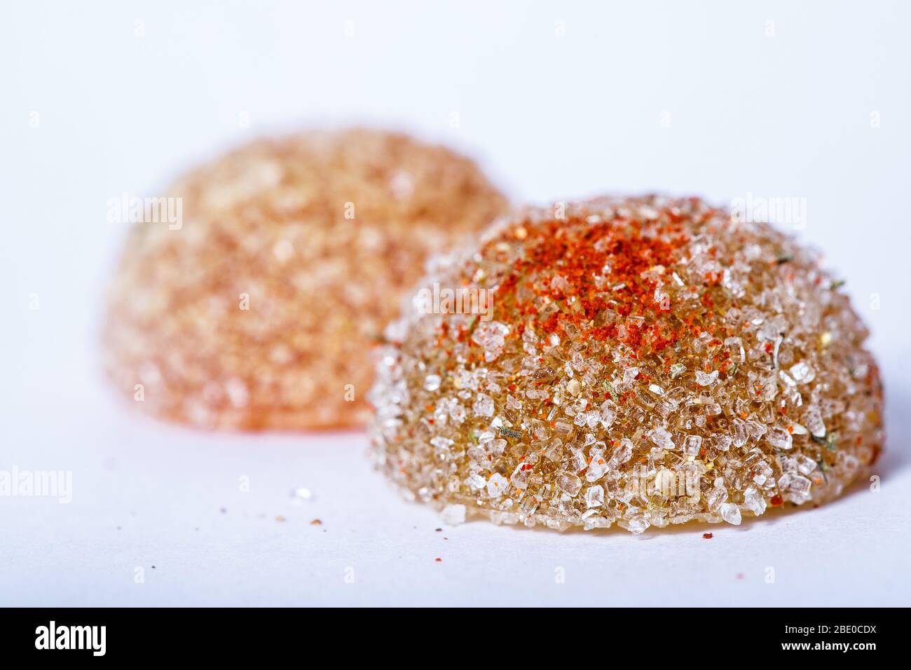 homemade sugar candies isolated on white background Stock Photo - Alamy