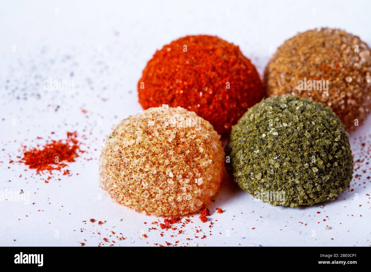 homemade sugar candies isolated on white background Stock Photo - Alamy
